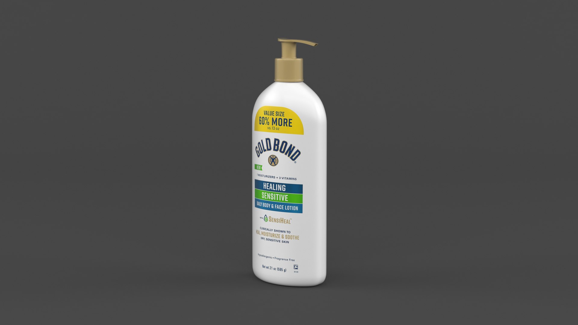3D Model Gold Bond Body Lotion - TurboSquid 2493356