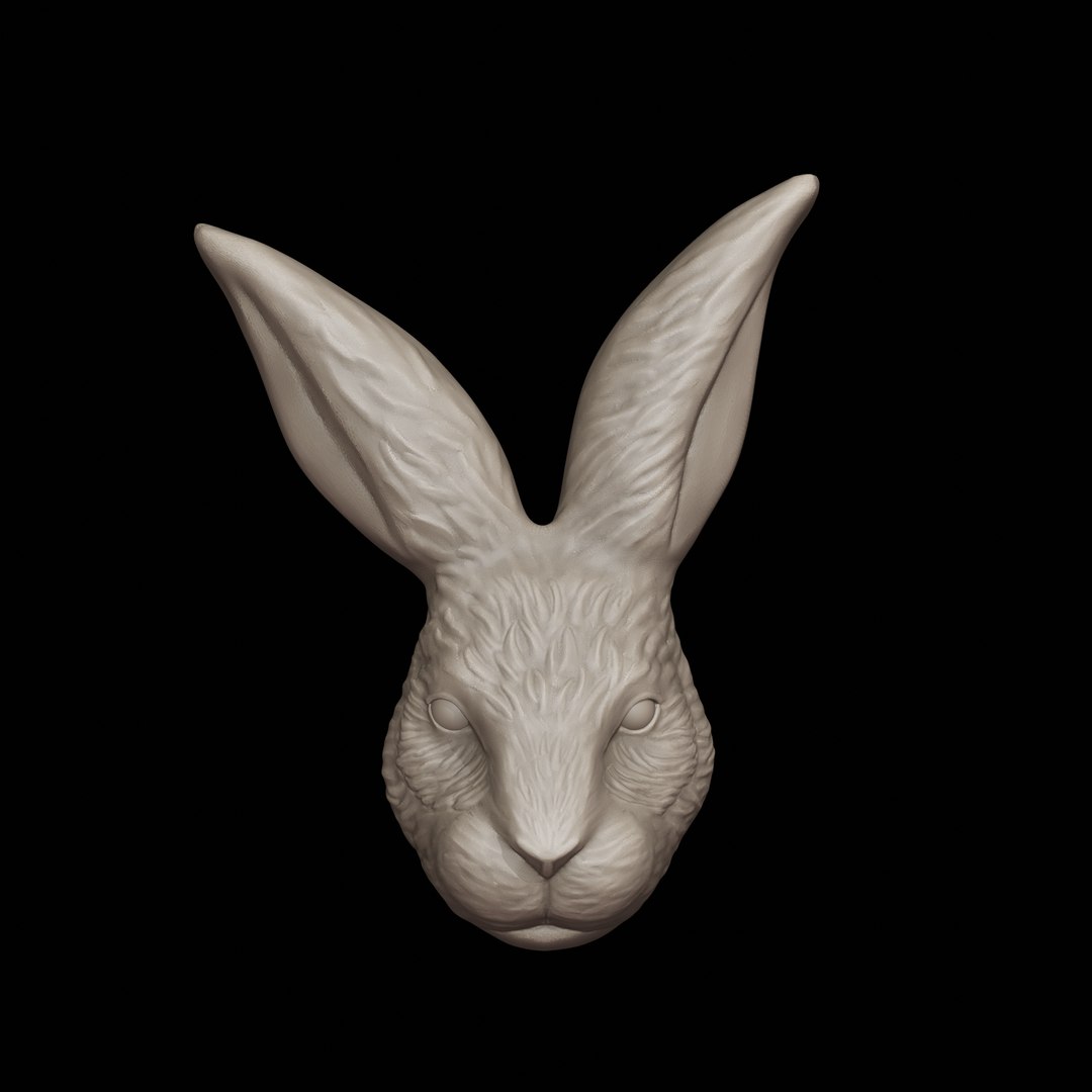 3D Rabbit Decor Model - TurboSquid 1813353
