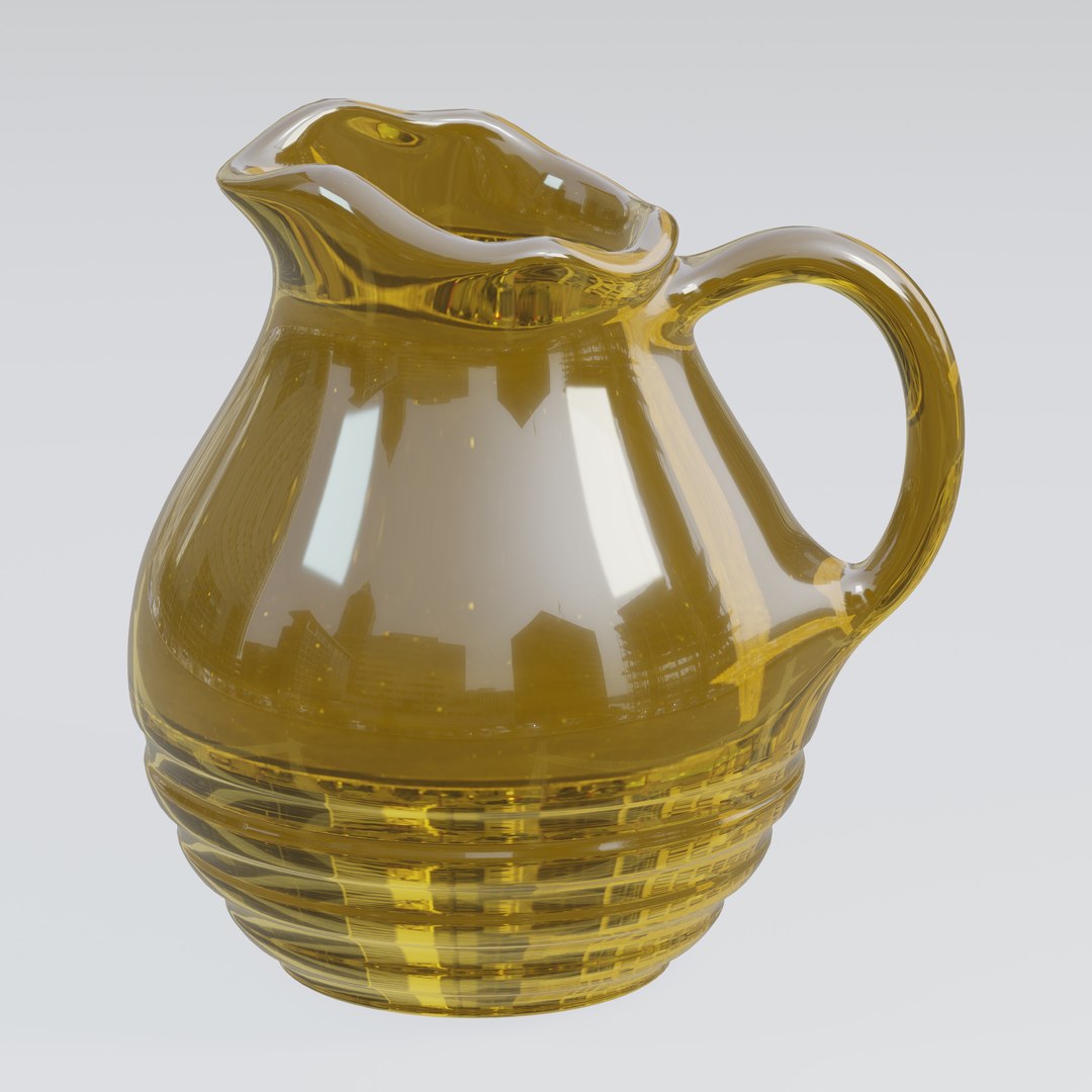 Pitcher Glass Model - TurboSquid 1601879
