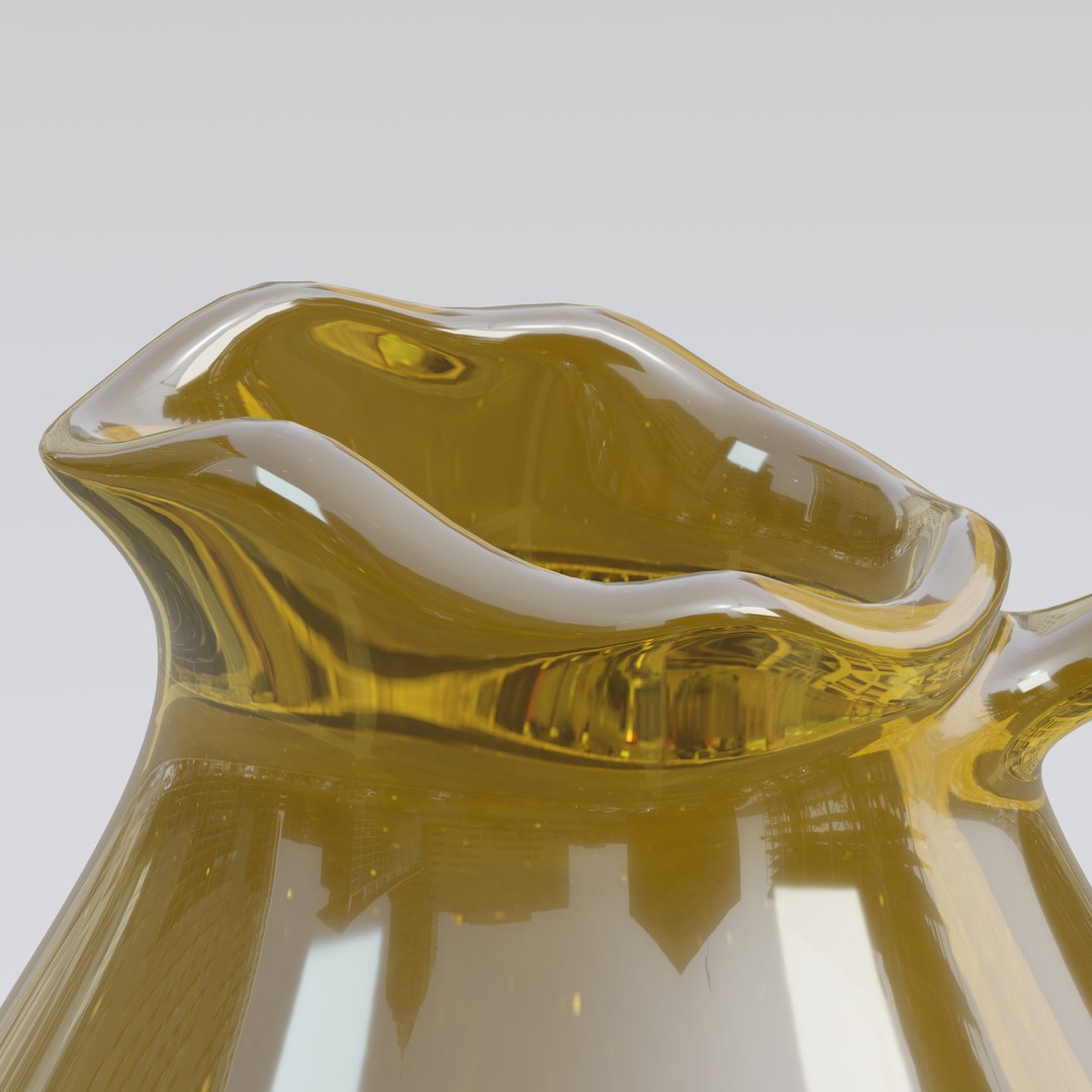 Pitcher Glass Model - TurboSquid 1601879