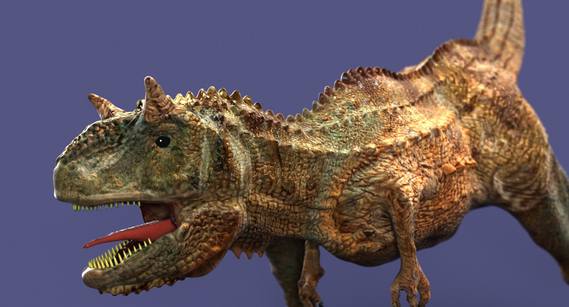 Carnotaurus Theropod Dinosaur 3D Model - TurboSquid 1233878