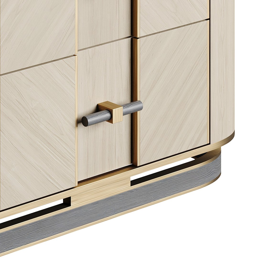 Frato ASHI Bedside Table 3D - TurboSquid 1986099