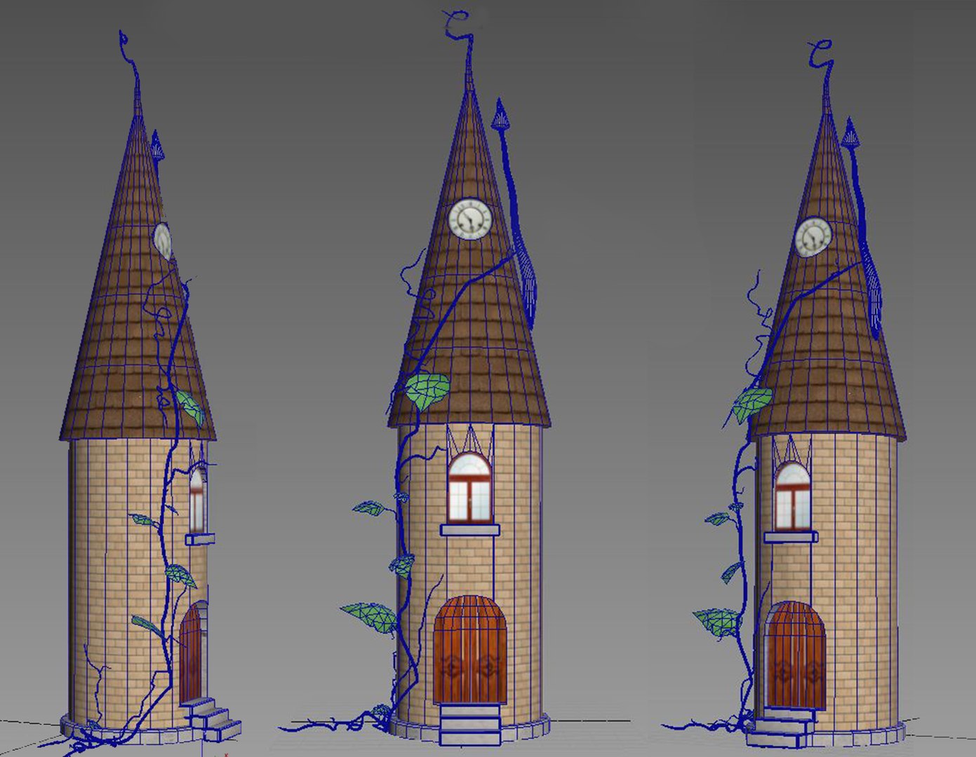 Fairy House 3D Model | 1147640 | TurboSquid