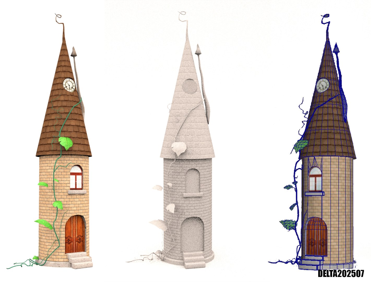 Fairy House 3D Model | 1147640 | TurboSquid