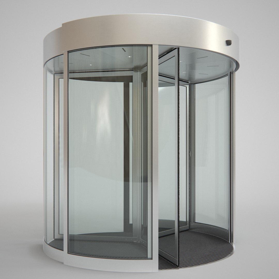 3d Model Revolving Door