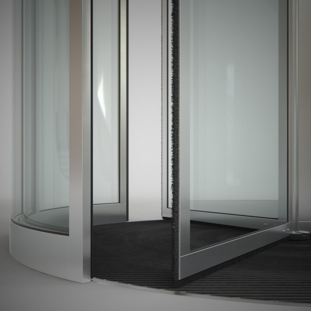 3d Model Revolving Door