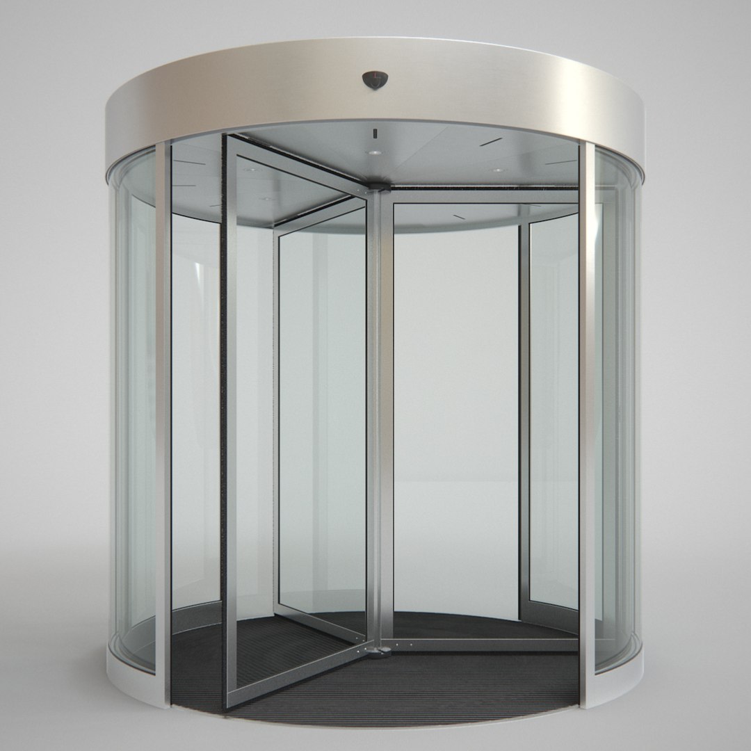 3d Model Revolving Door
