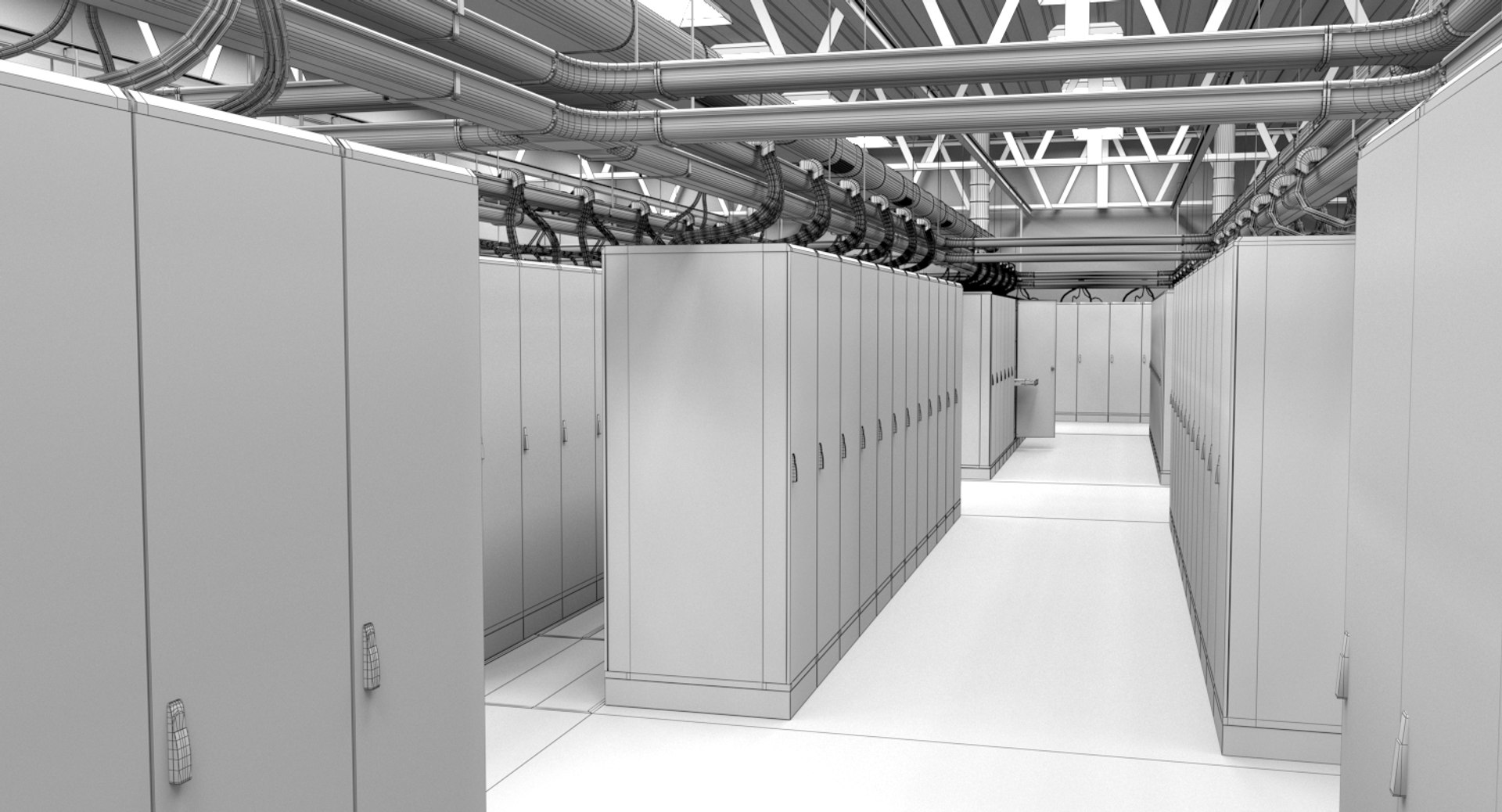 3D Server Network Rack Model - TurboSquid 1372065