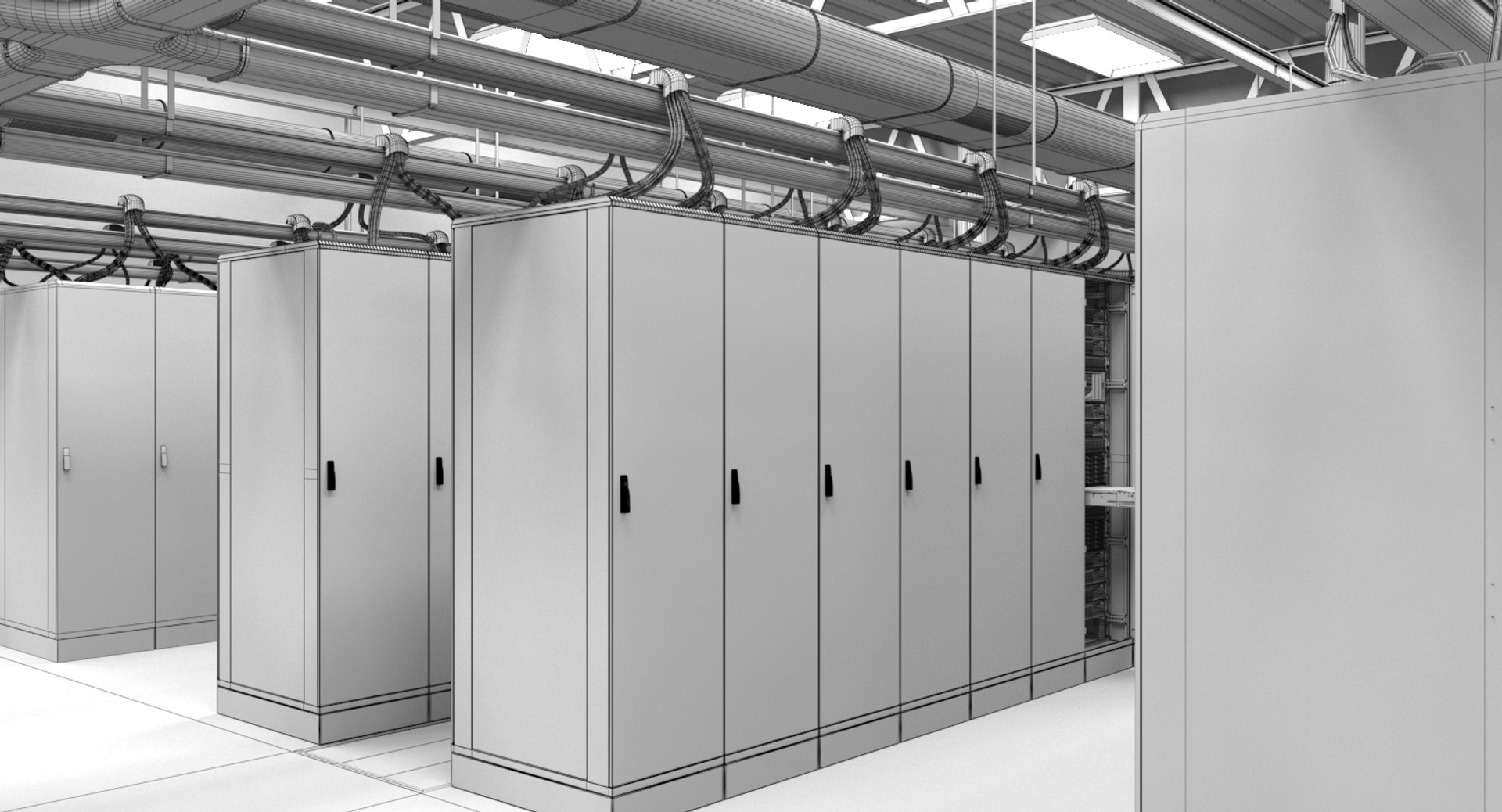 3D Server Network Rack Model - TurboSquid 1372065