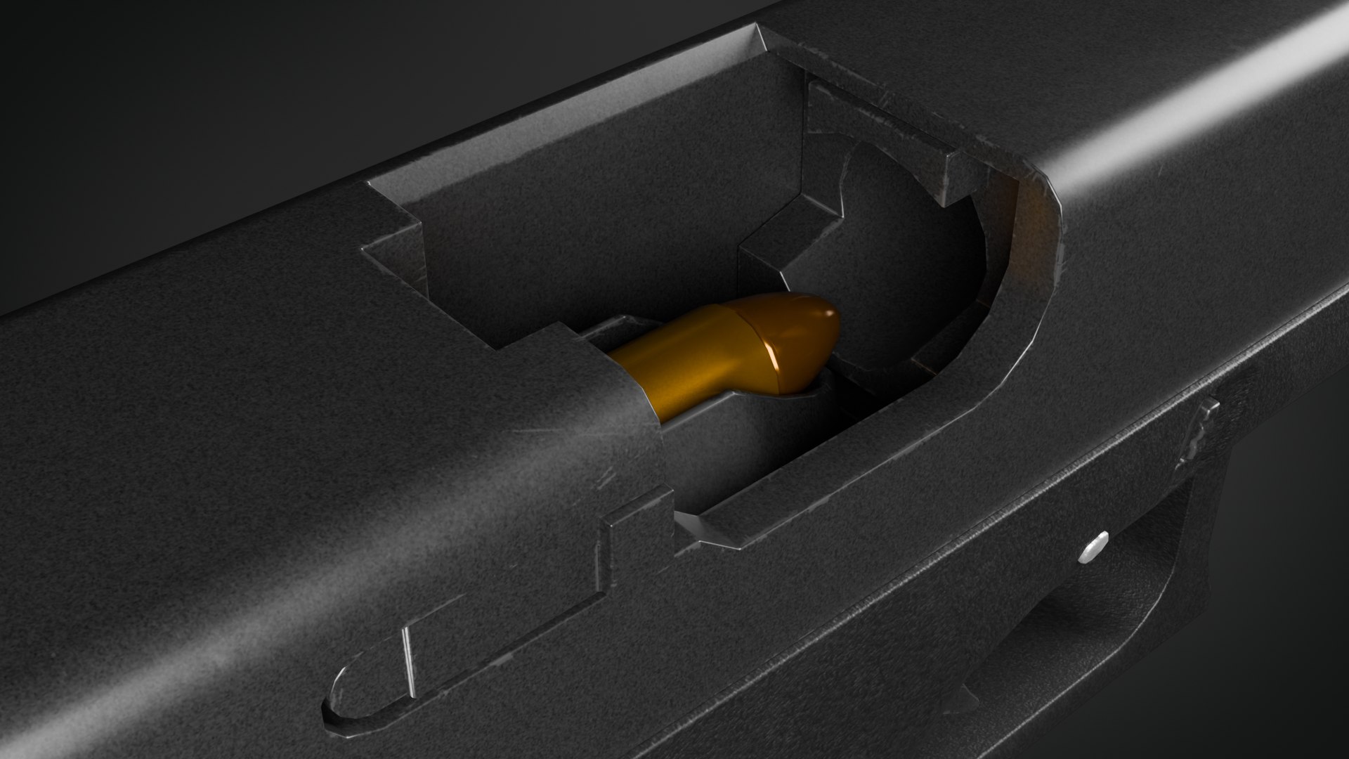3D Pistol-Game Ready Model - TurboSquid 2396278