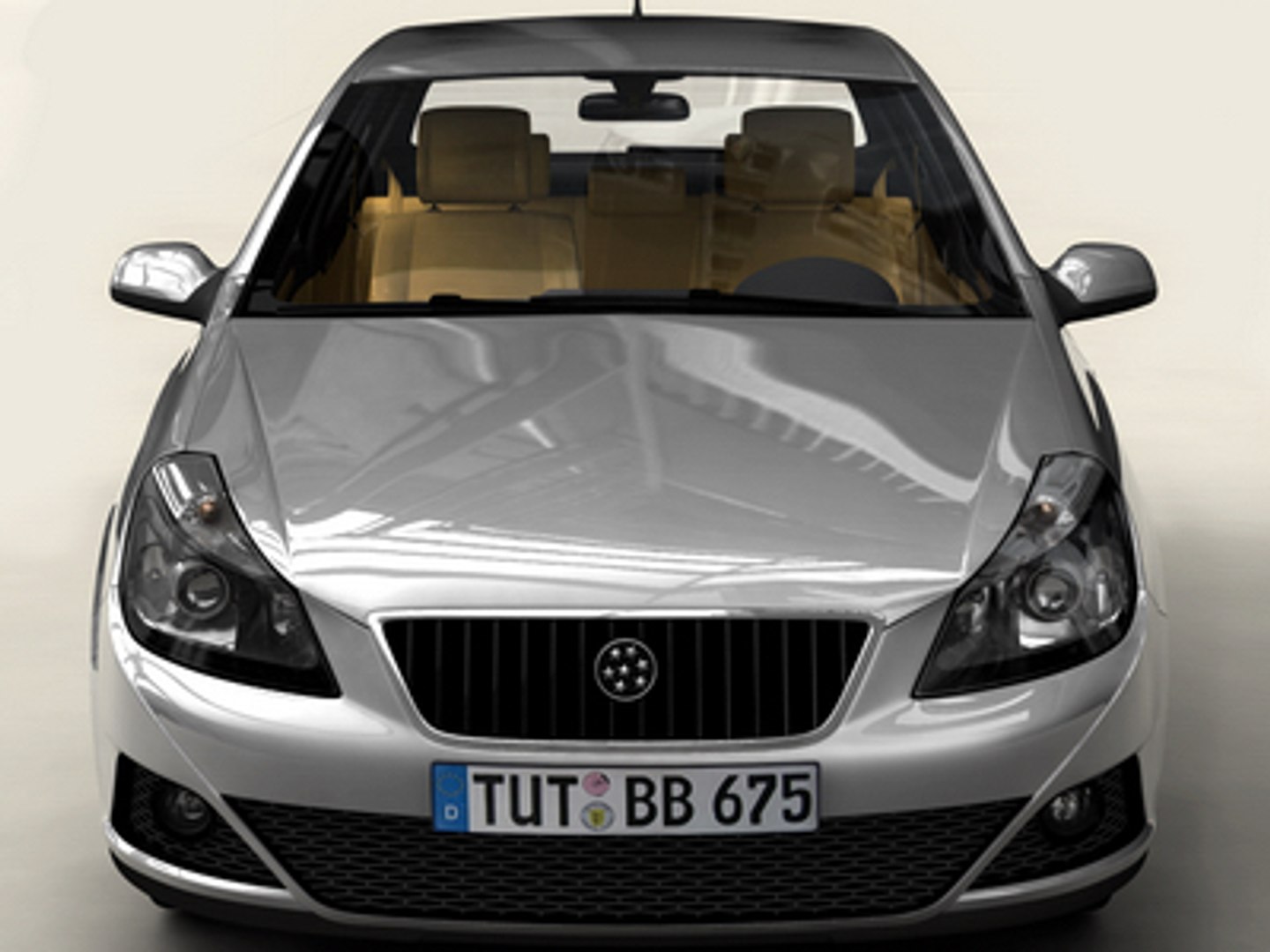 Generic Car Compact Class Interior 3d Max