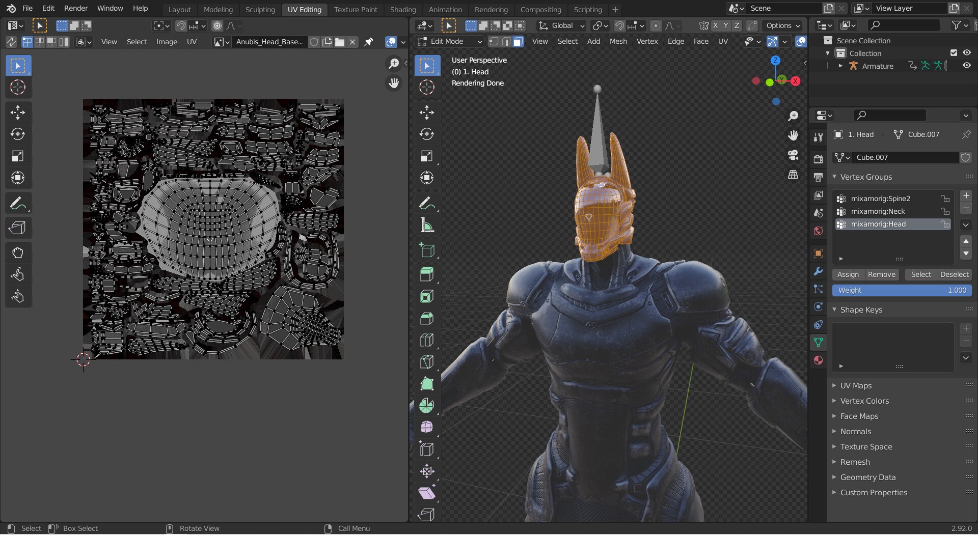 3D LOW POLY ROBOT - ANUBIS - TurboSquid 2064665