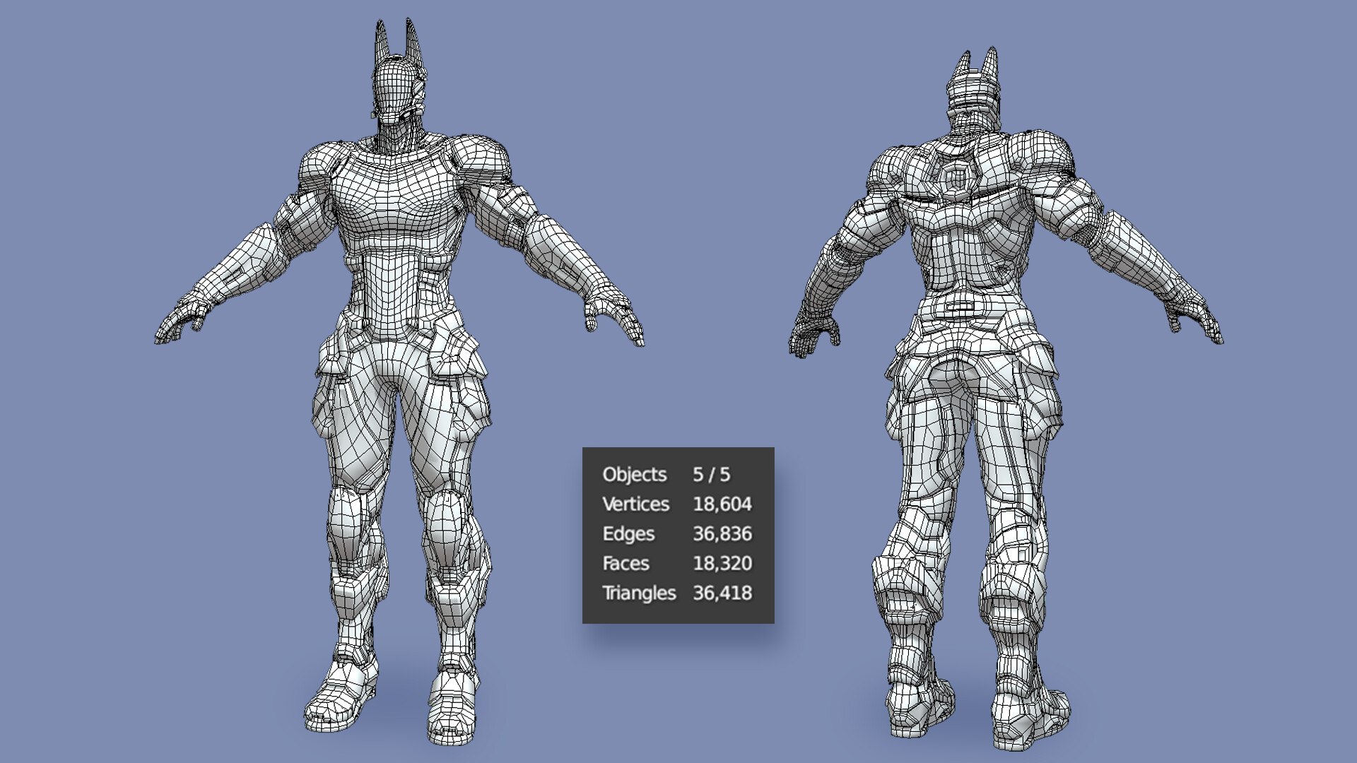 3D LOW POLY ROBOT - ANUBIS - TurboSquid 2064665