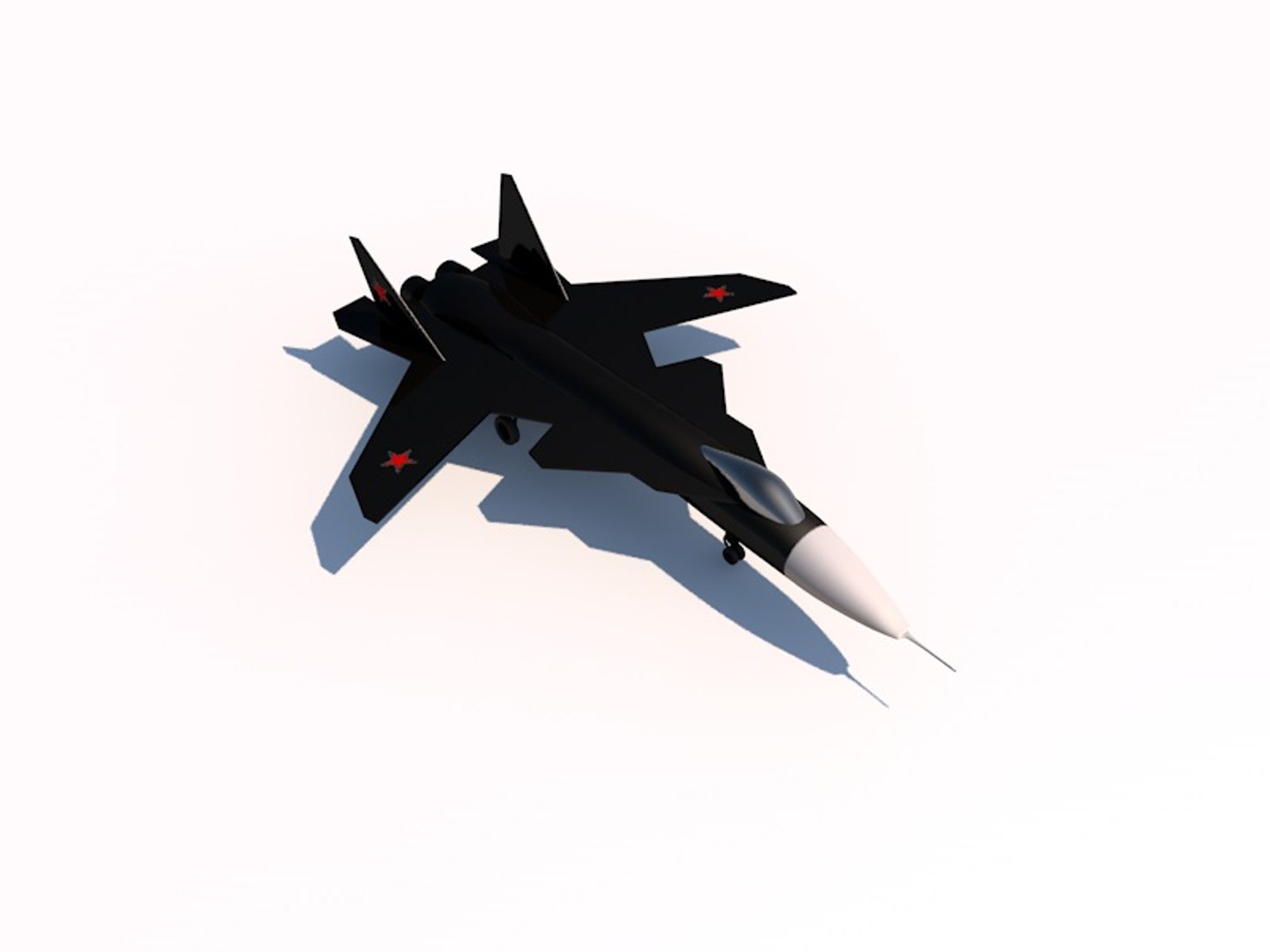 3d Sukhoi Su-47 Berkut Model