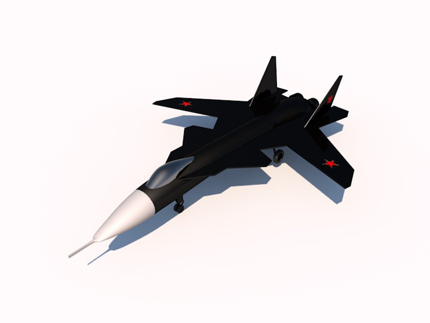 3d Sukhoi Su-47 Berkut Model