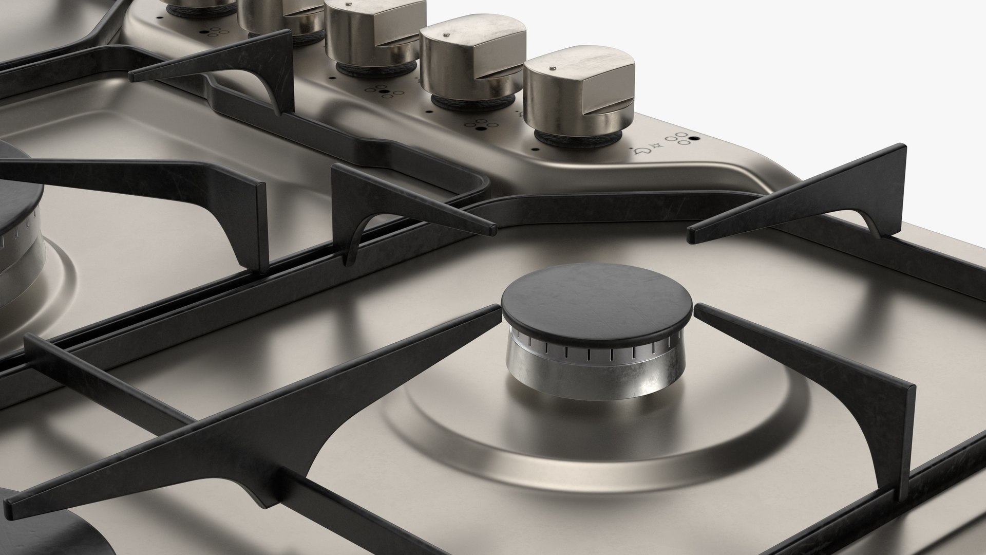 3D Gas Hob Model - TurboSquid 1715443