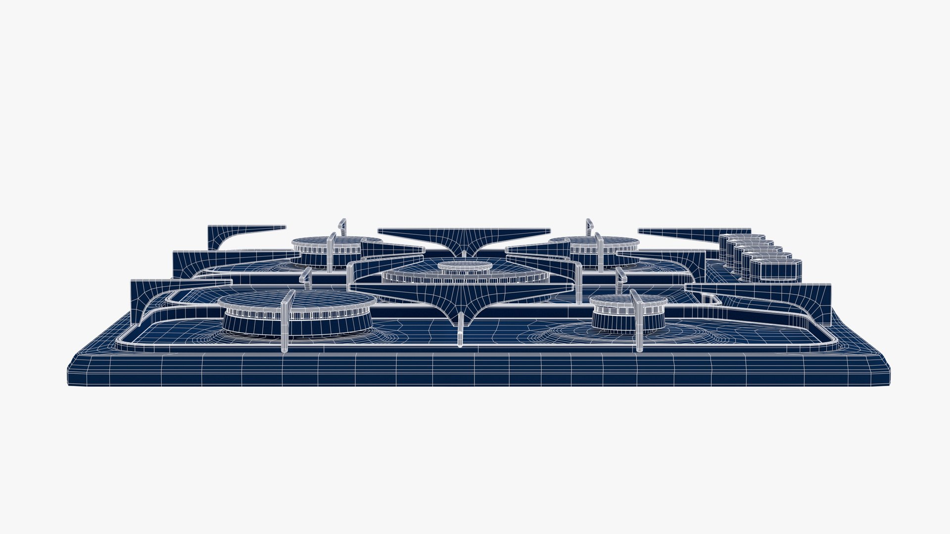 3D Gas Hob Model - TurboSquid 1715443