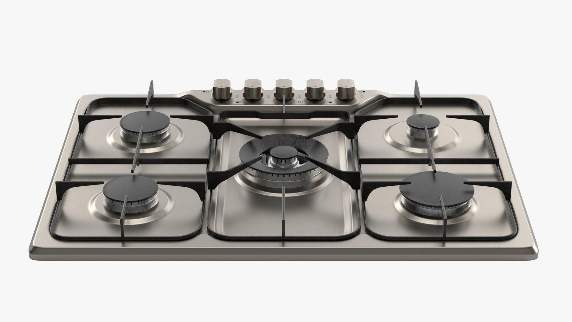 3D Gas Hob Model - TurboSquid 1715443