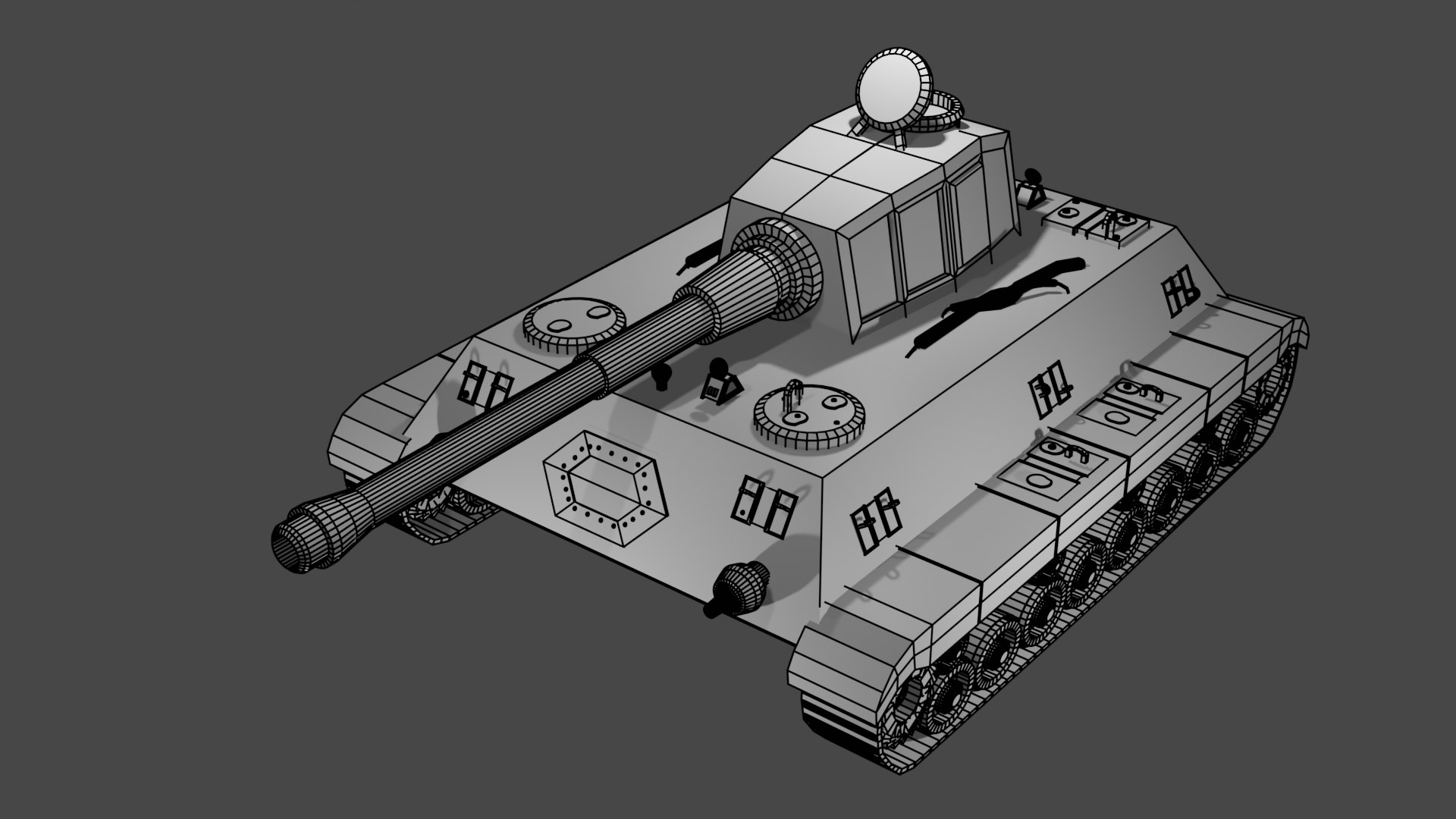3D model tank - TurboSquid 1709591