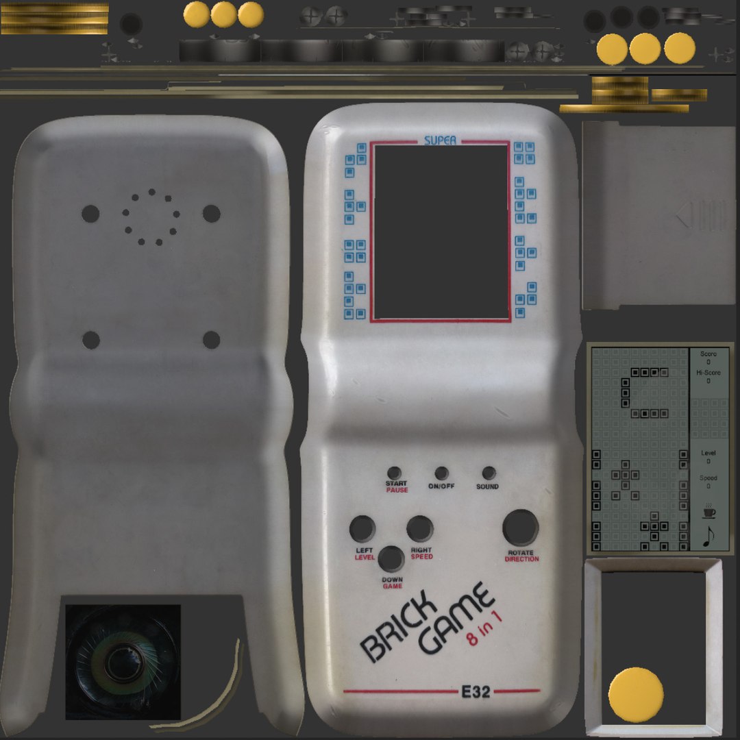 3D Tetris Portable Toy - TurboSquid 2070201