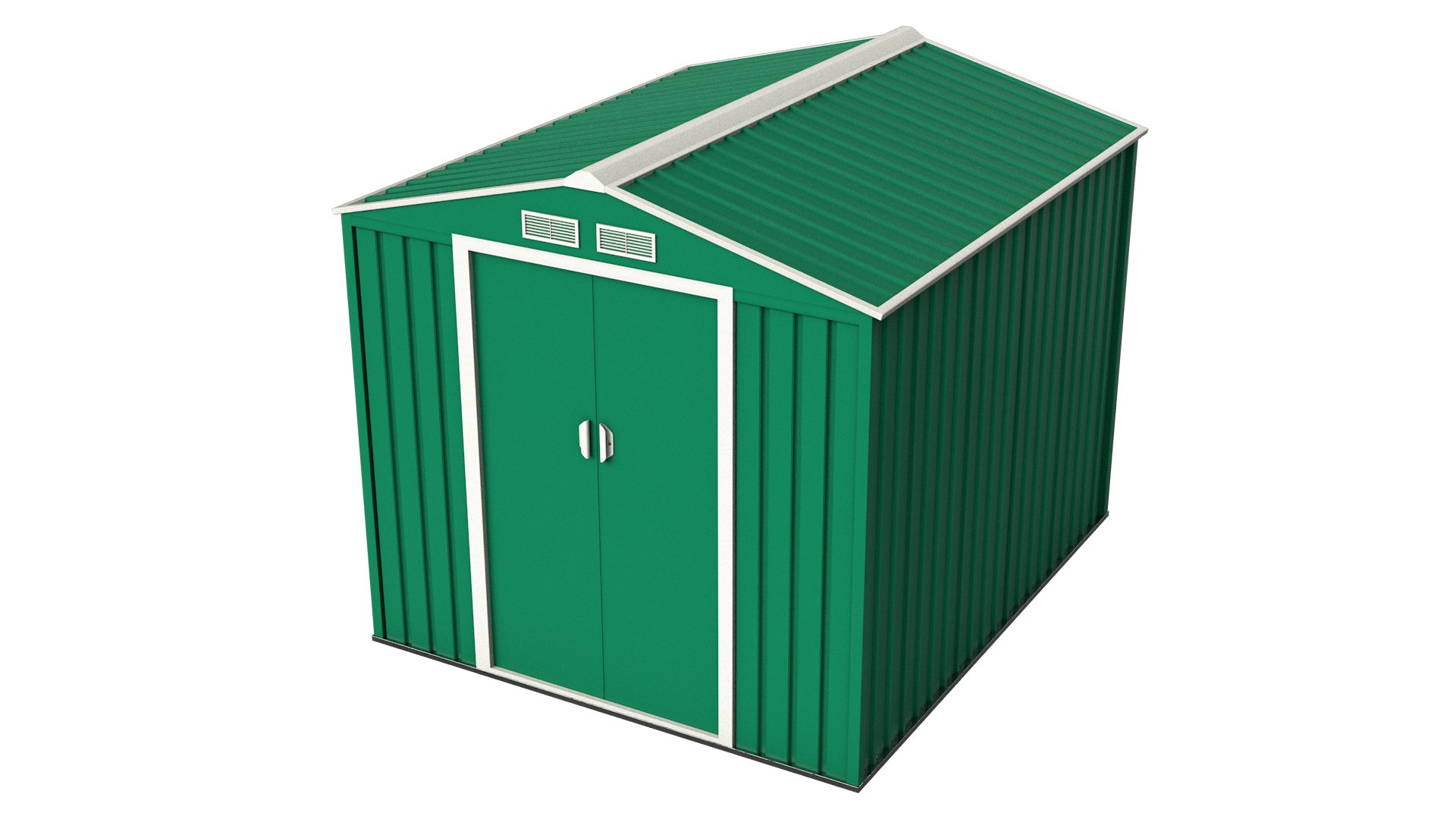 3D model modeled storage shed - TurboSquid 1604427