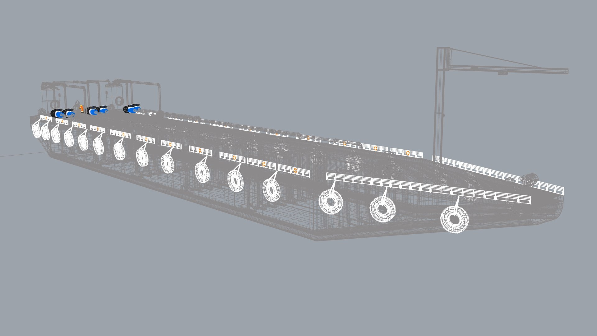 BARGE TANKER 3D Model - TurboSquid 2267069