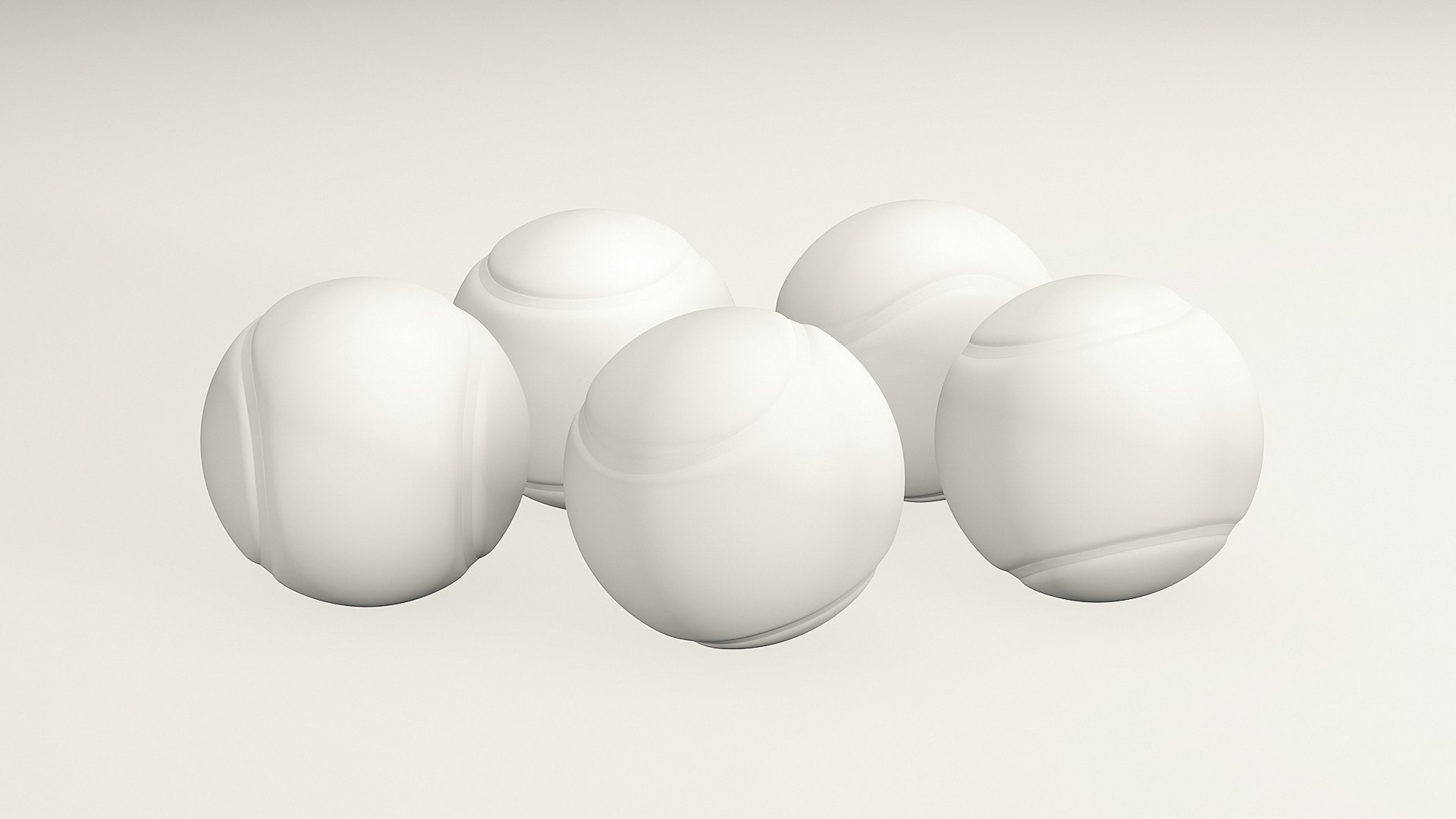 3D Realistic Wilson Triniti Pro 4 Tennis Ball Model - TurboSquid 2107476