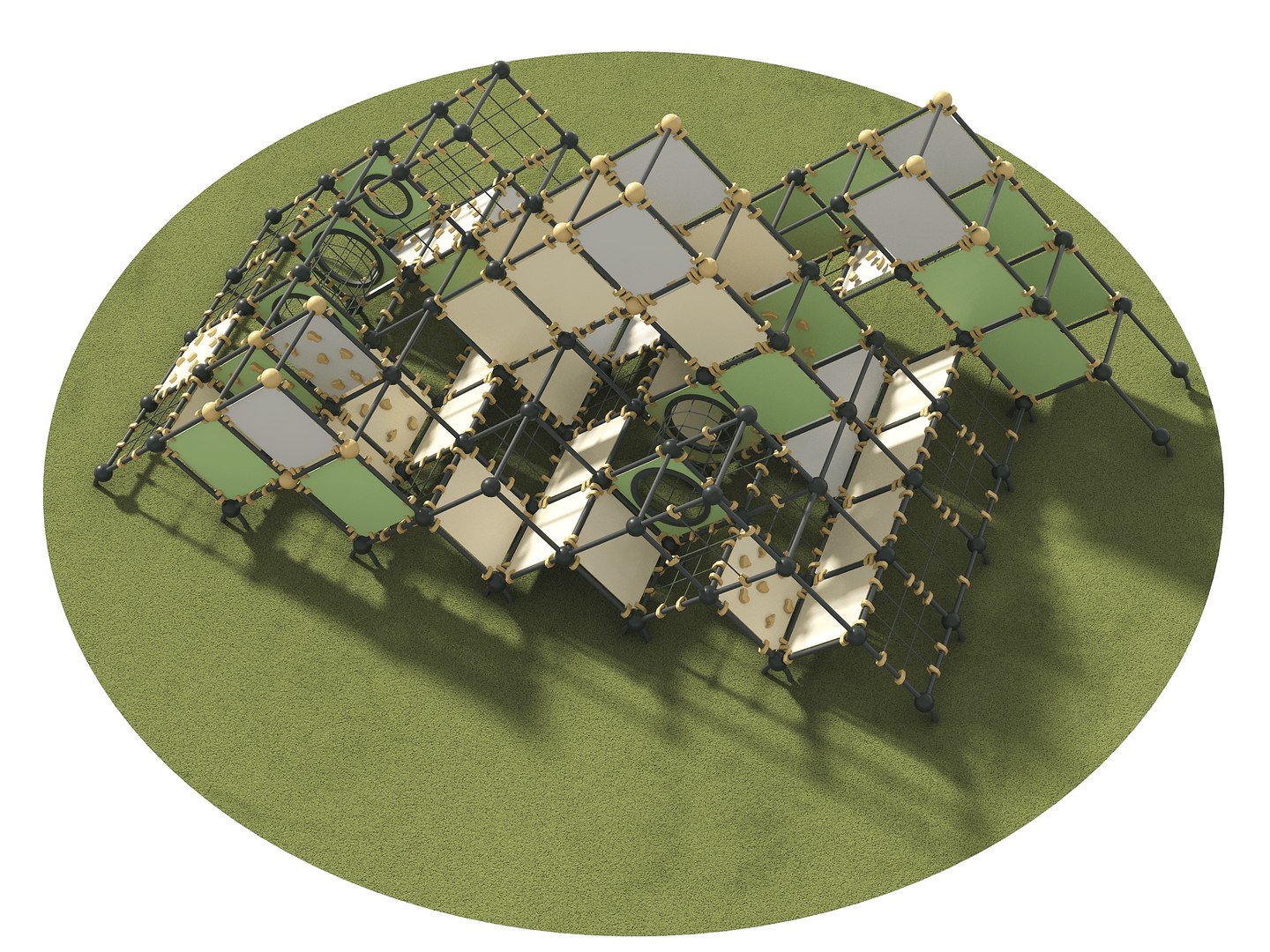 Outdoor Kids Playground - 003 Model - TurboSquid 2153823