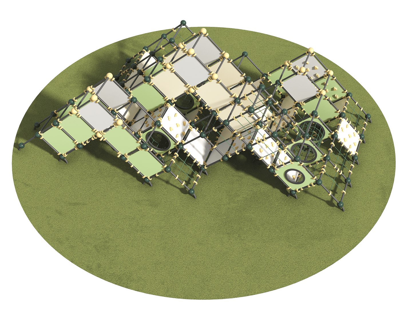 Outdoor Kids Playground - 003 Model - TurboSquid 2153823