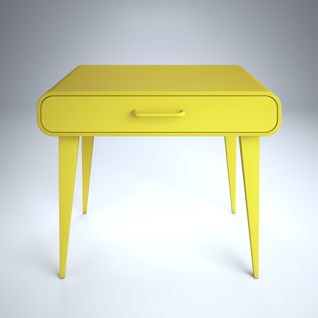 Decorative Yellow Model - TurboSquid 1346770
