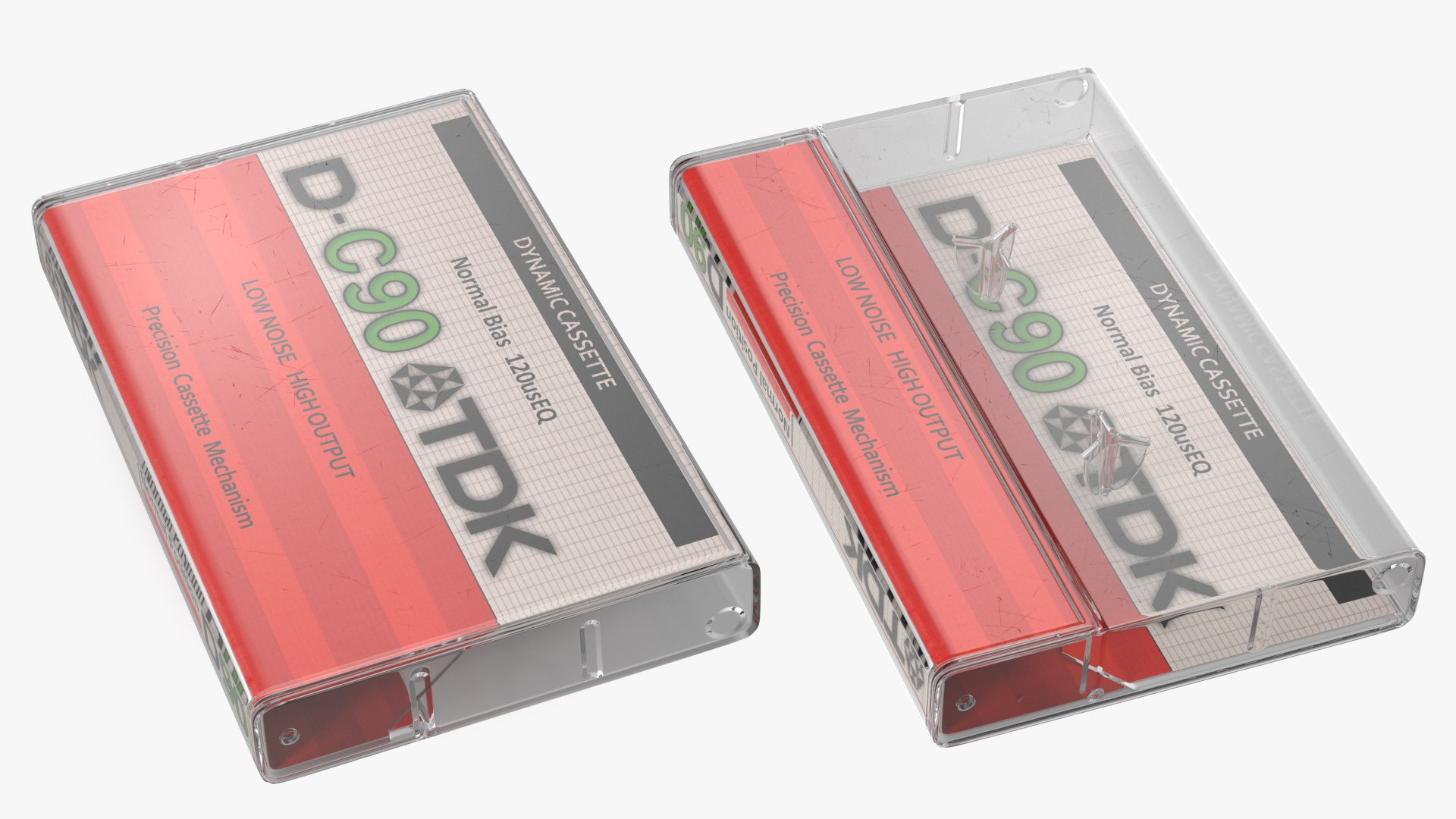 3D TDK Cassette Box Empty - TurboSquid 1748209