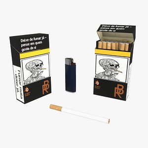 Pack Of Cigarettes Blender Models for Download | TurboSquid