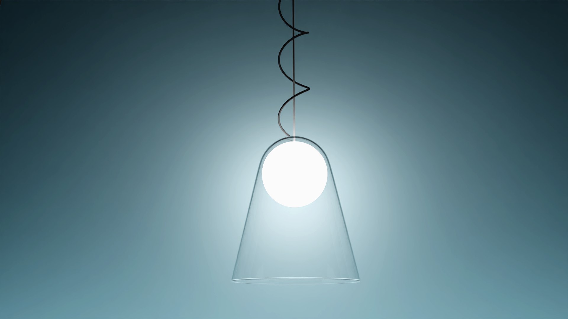 3D model modern hanging designer light bulb - TurboSquid 1566680