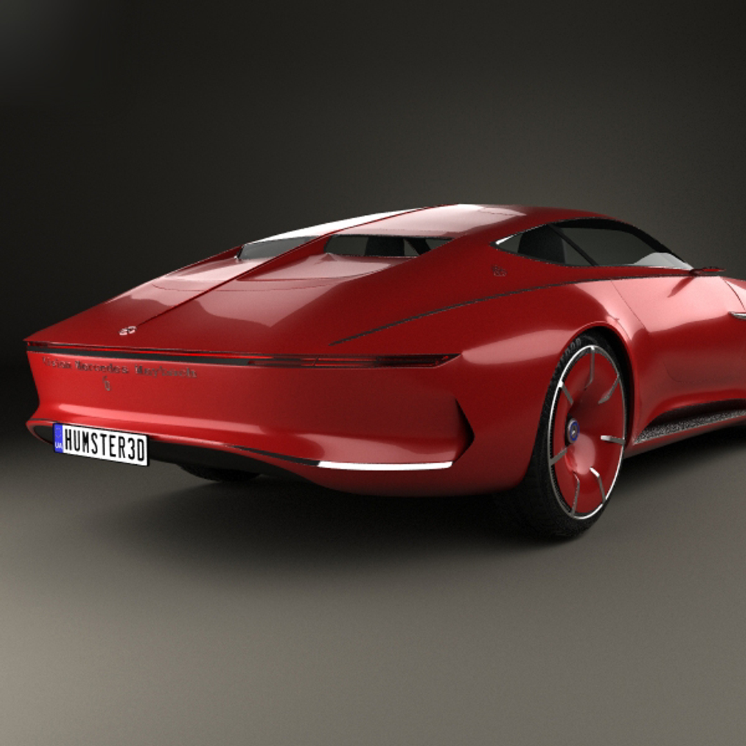 3D model mercedes-benz vision maybach - TurboSquid 1321594