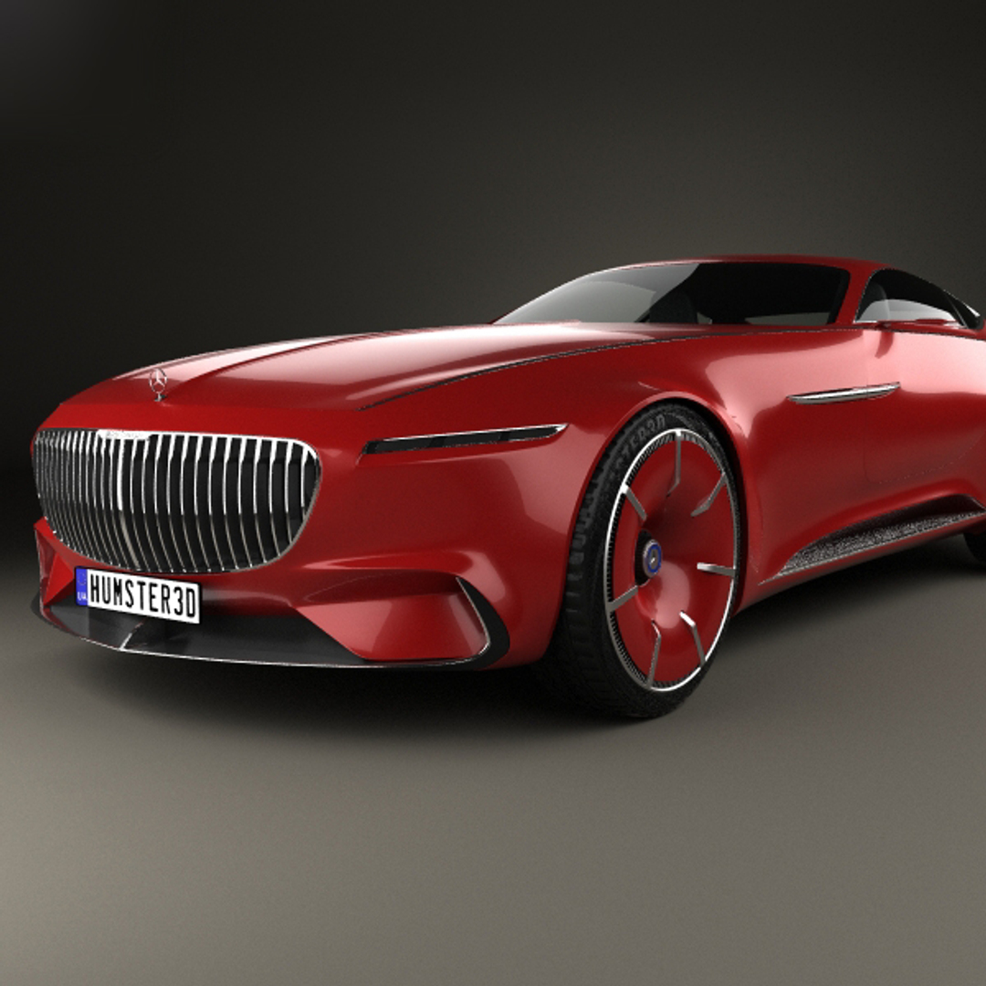 3D model mercedes-benz vision maybach - TurboSquid 1321594