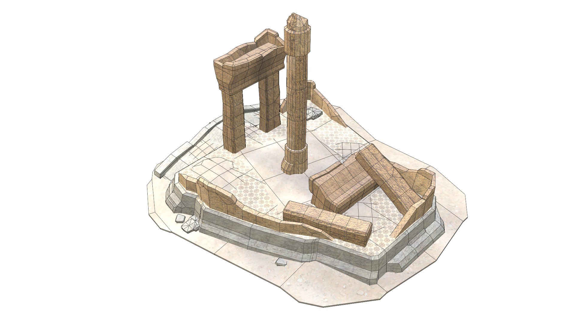 - Persian Building Model - TurboSquid 1591893