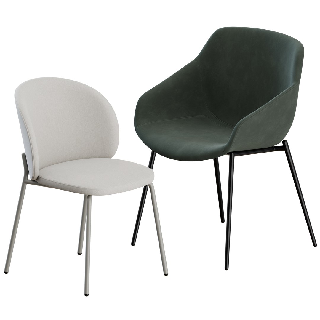 3D chairs boconcept seating model - TurboSquid 1658077