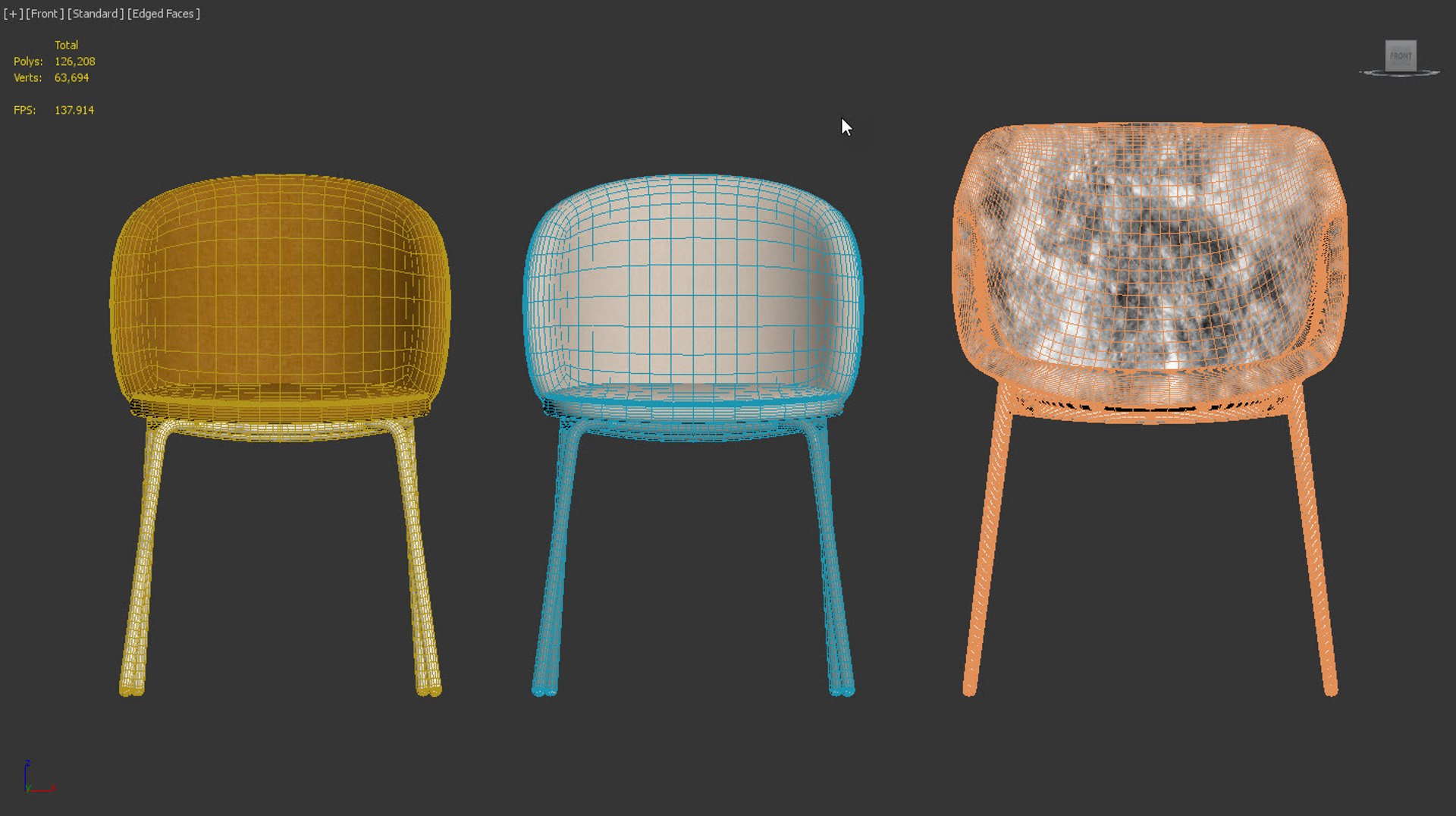 3D chairs boconcept seating model - TurboSquid 1658077