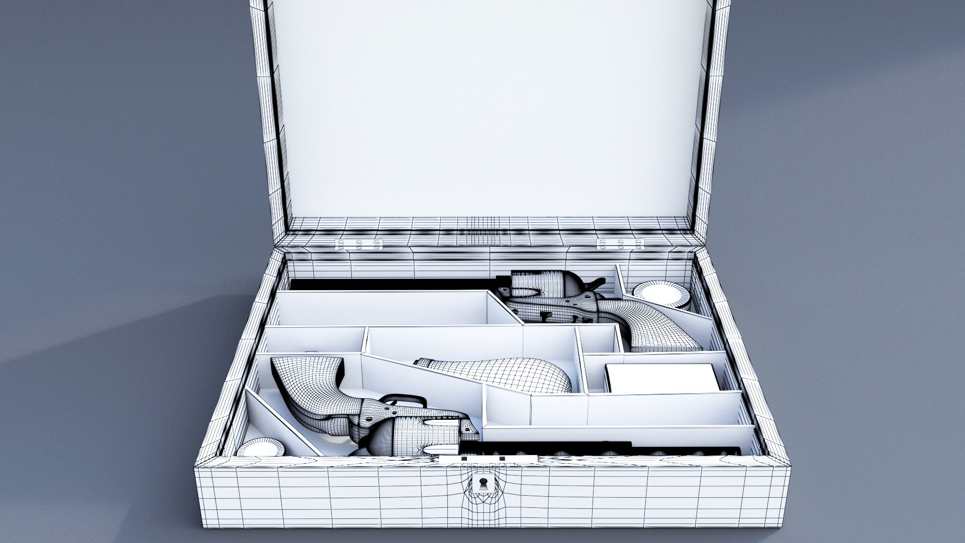 Gun Case 3D Model - TurboSquid 1298546