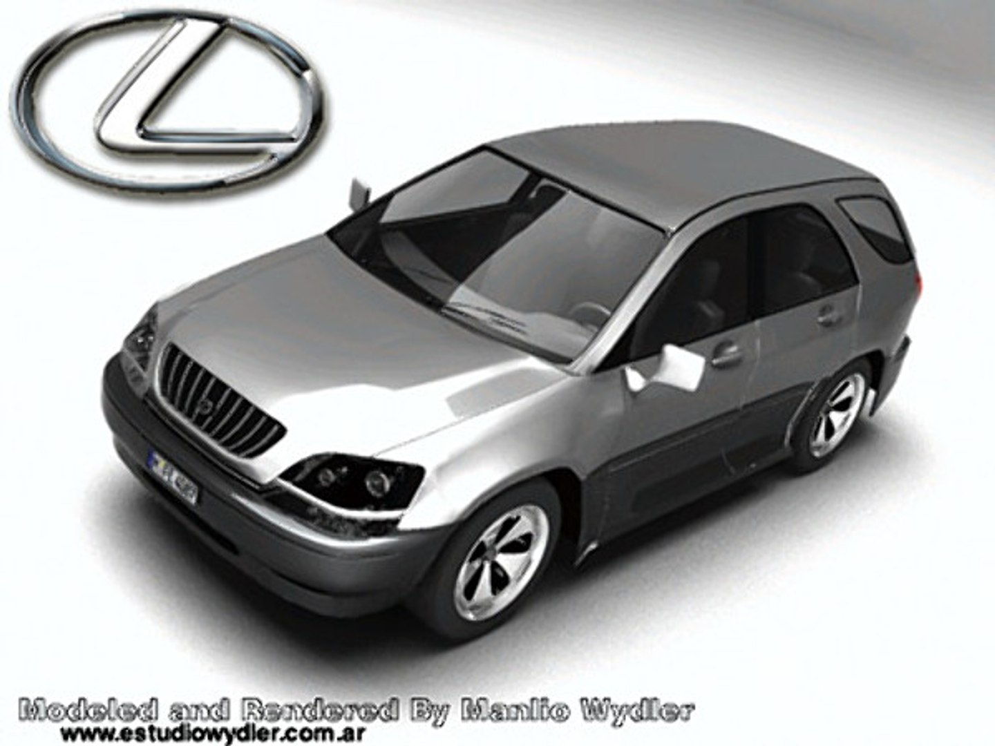 Lexus Rx300 3d Model