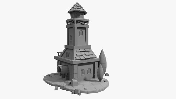 Town Hall 3D model - TurboSquid 1749971
