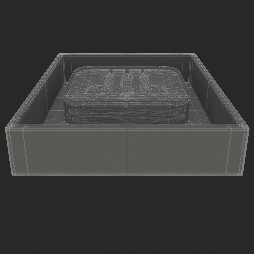 Apple Pods Box 3d Model