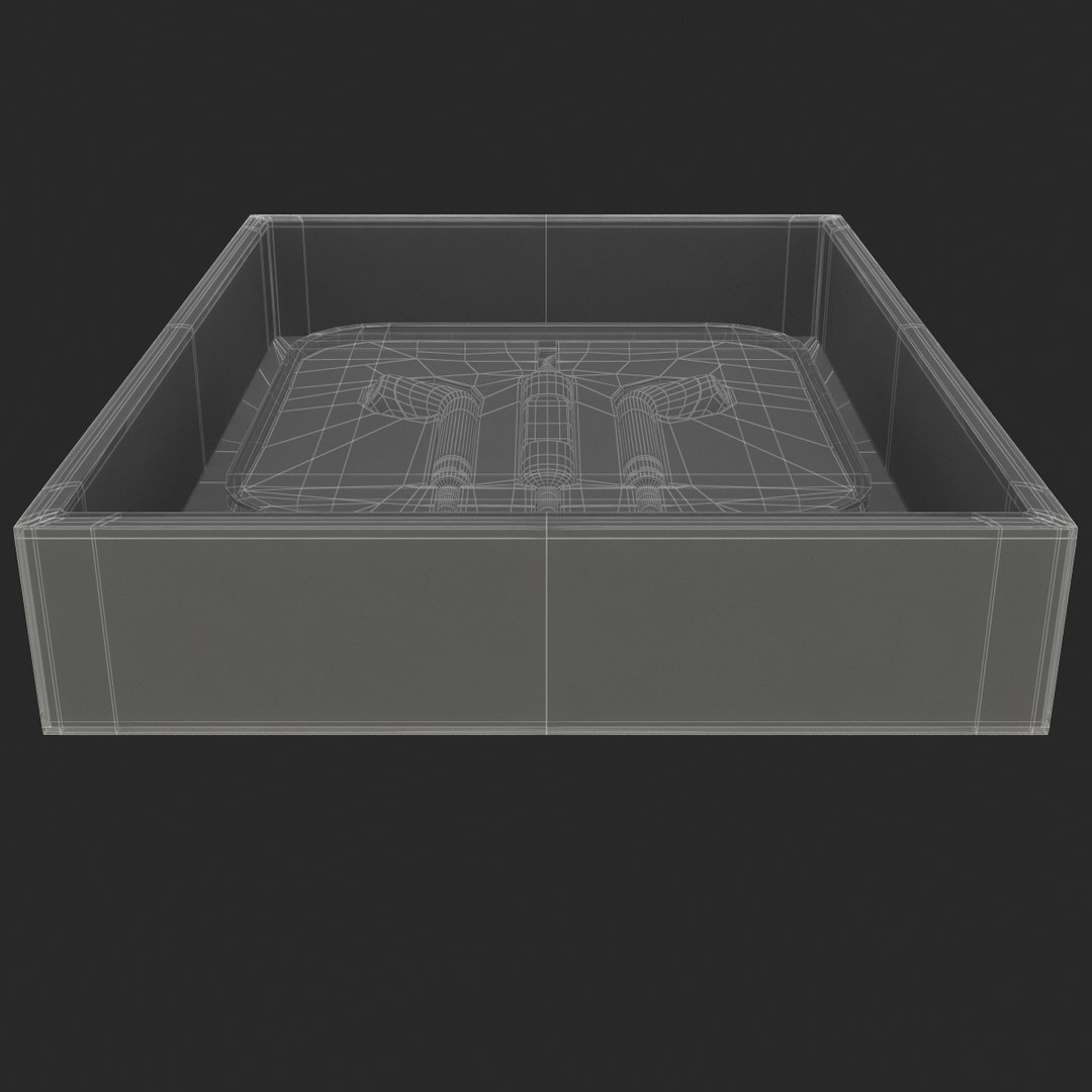 Apple Pods Box 3d Model