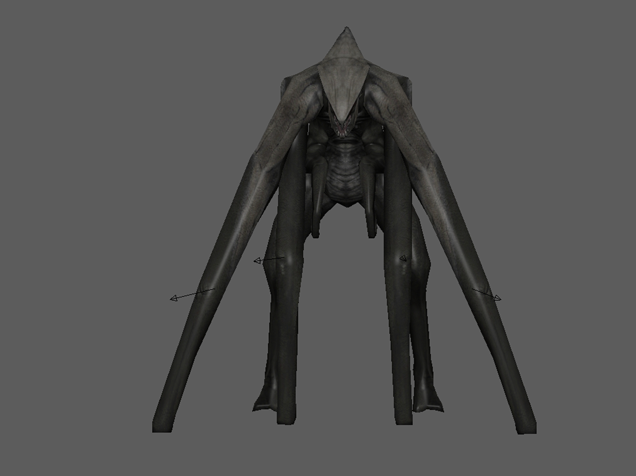3D Female Muto Rigged model - TurboSquid 1723282
