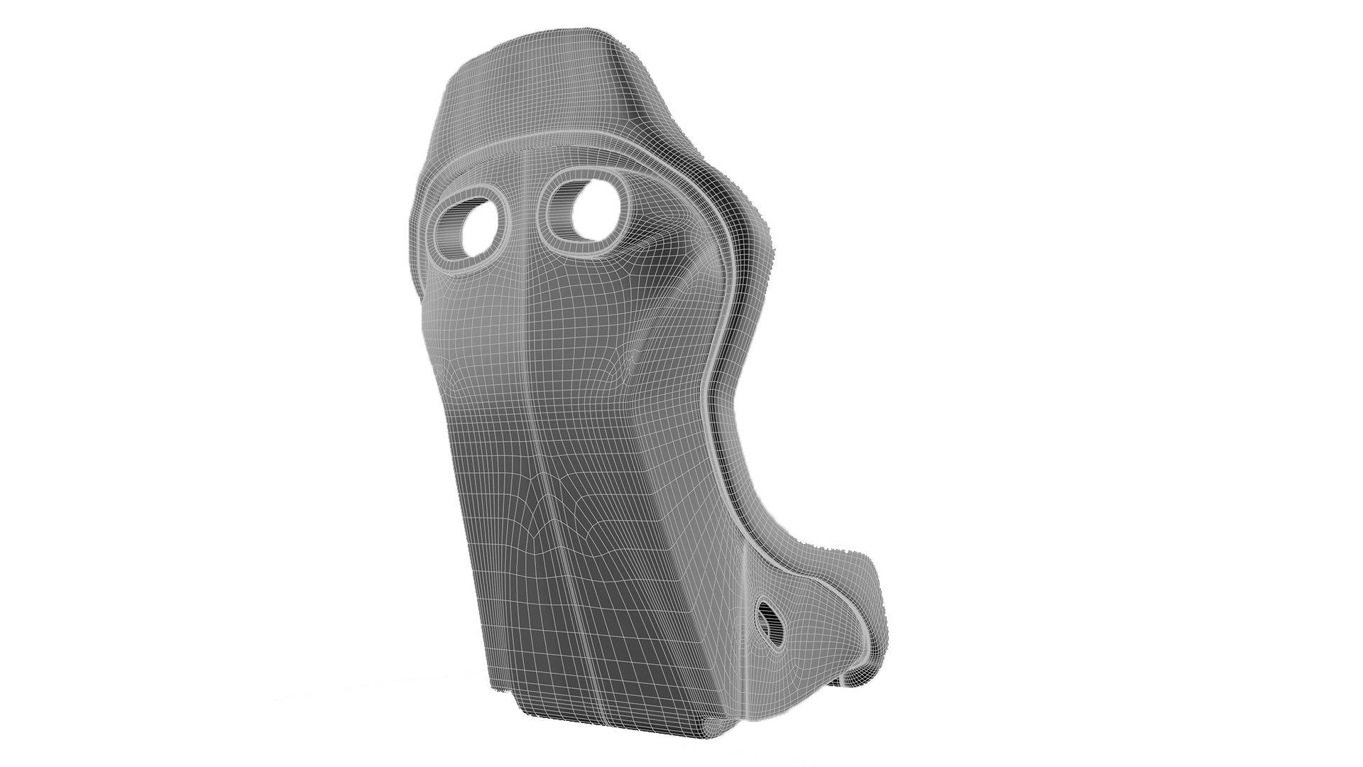 BRIDE ZETA IV Red Seat 3D Model - TurboSquid 1789653