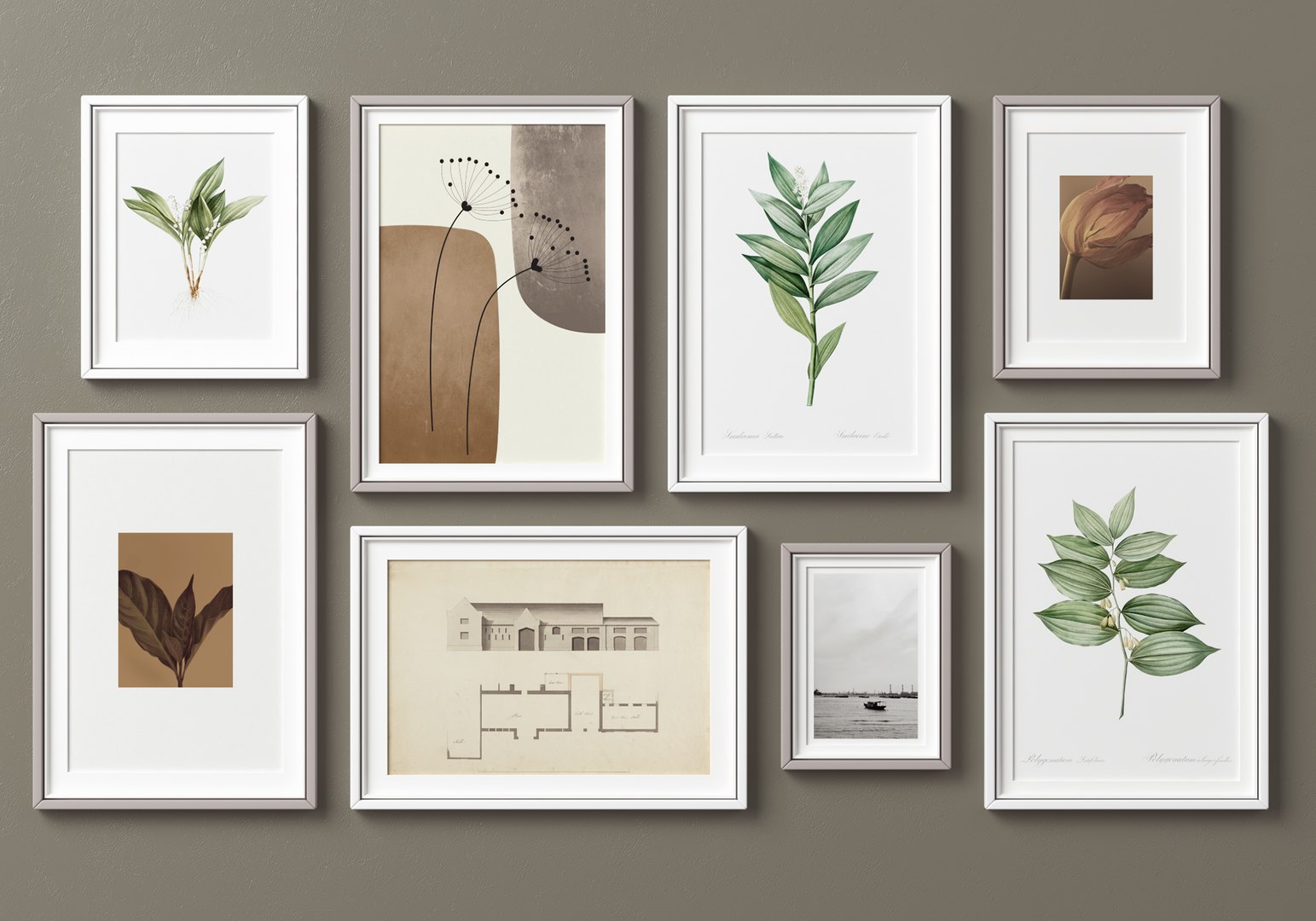 Picture Frames Set-436 3D model - TurboSquid 2093886