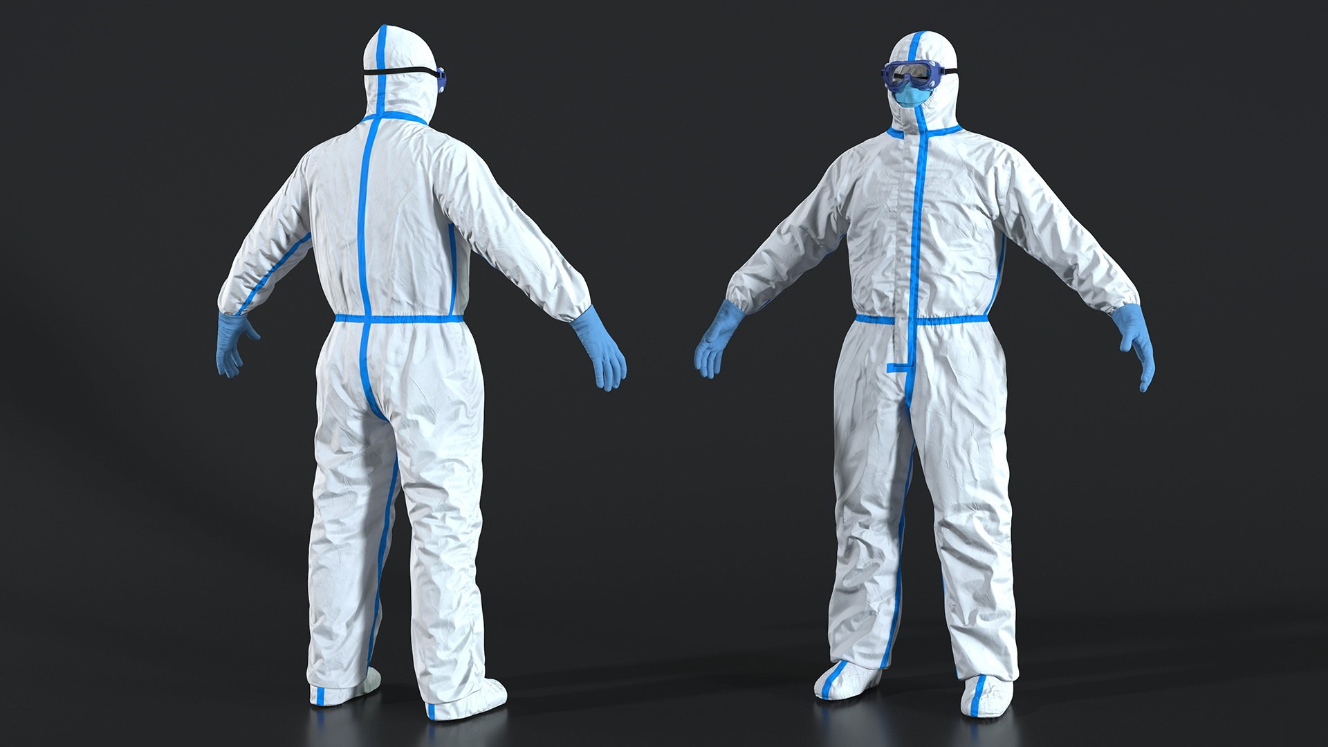 3D doctors protection 2 - TurboSquid 1593082