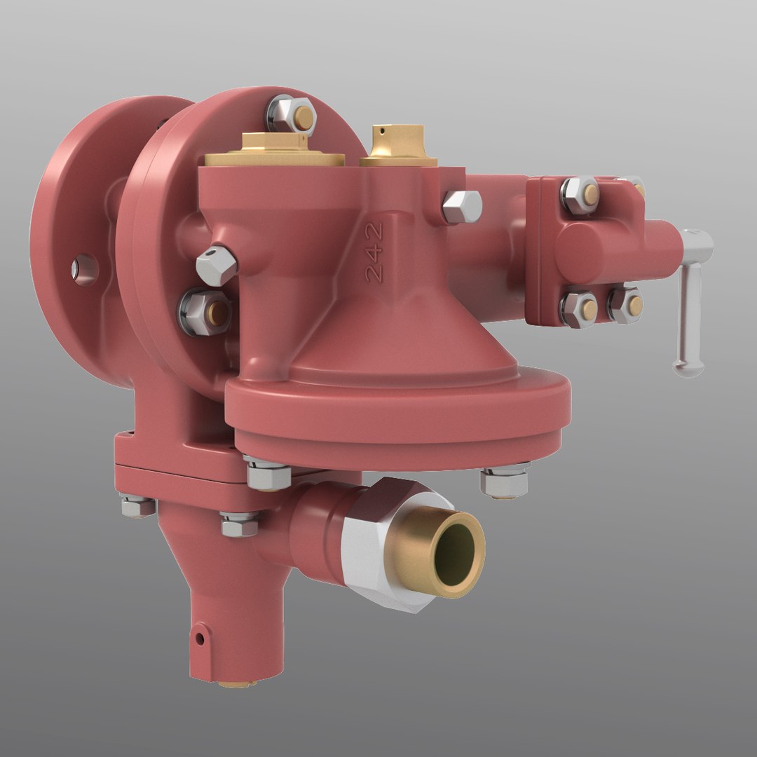 Air Distributor 242 3D - TurboSquid 1402096