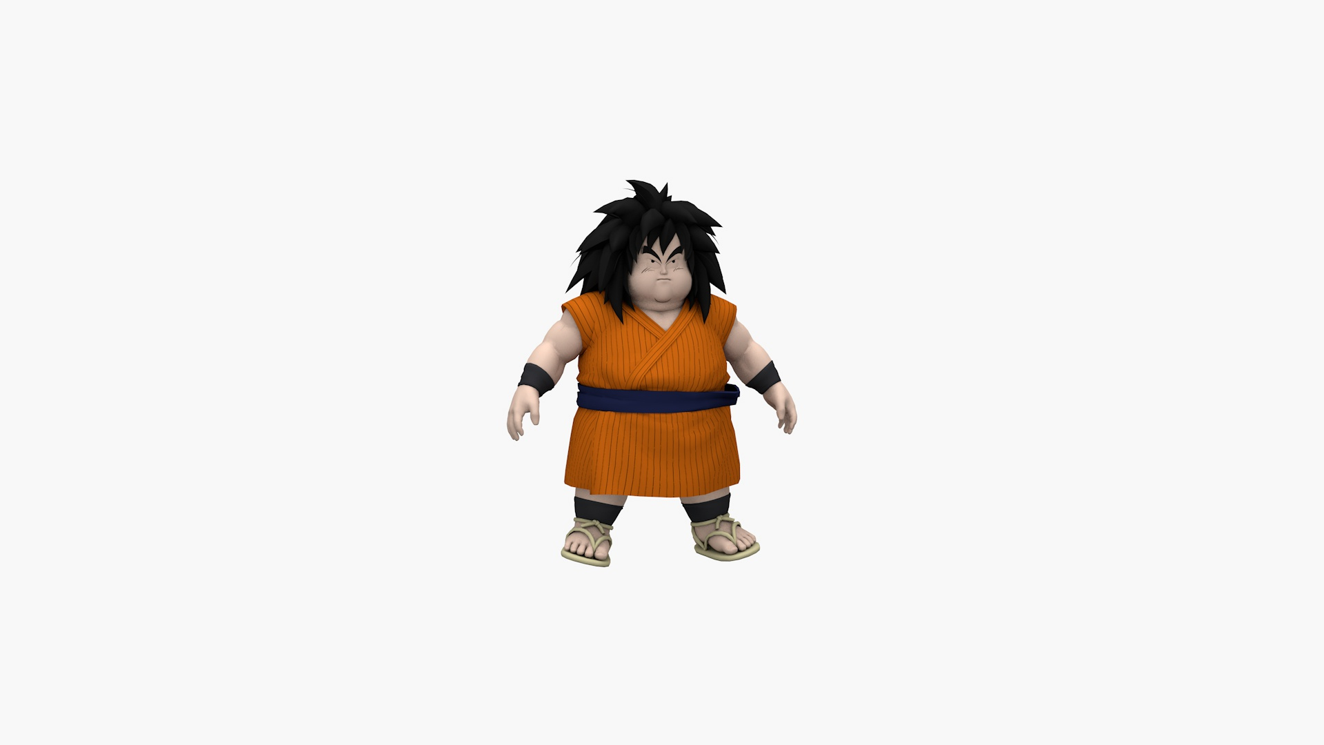 3D Model DBZ Character V12 - TurboSquid 2074076