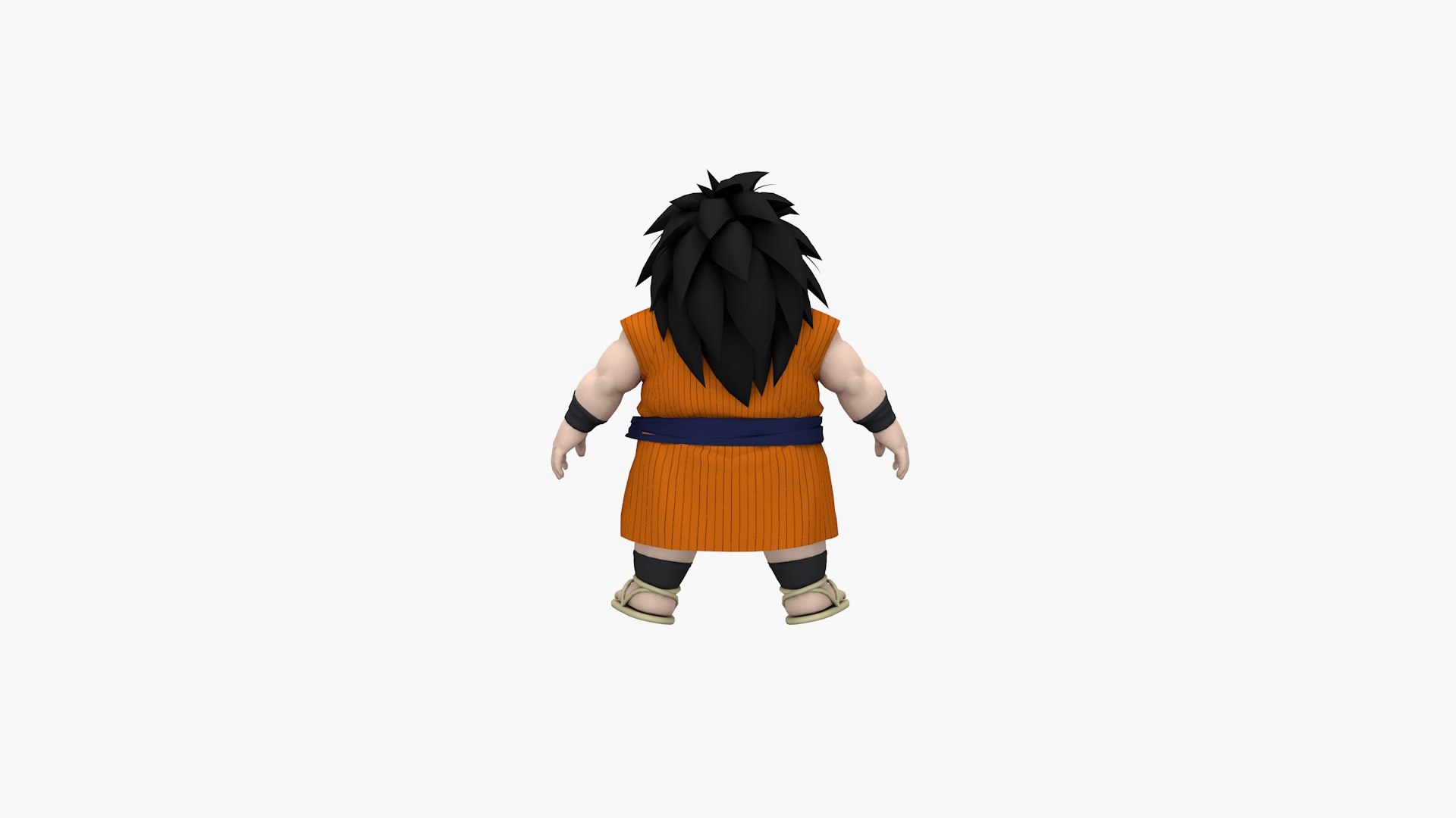 3D Model DBZ Character V12 - TurboSquid 2074076